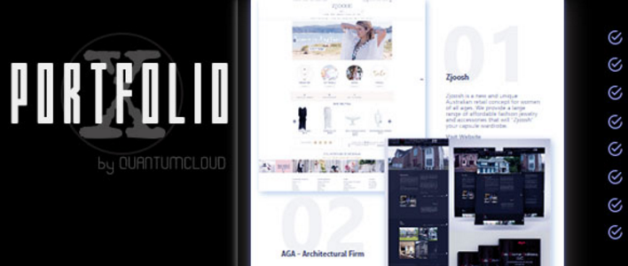 portfolio-x - WordPress by QuantumCloud