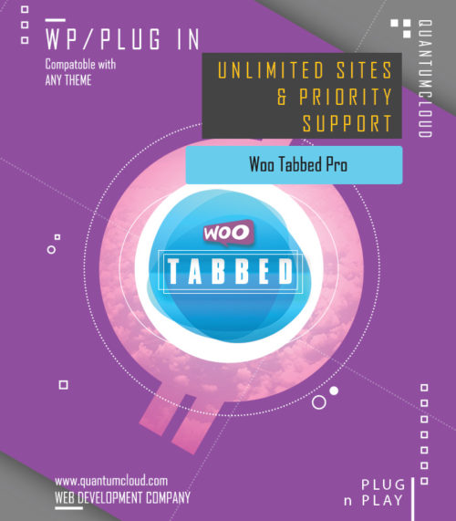 Woo Tabbed Pro Master License - WordPress by QuantumCloud