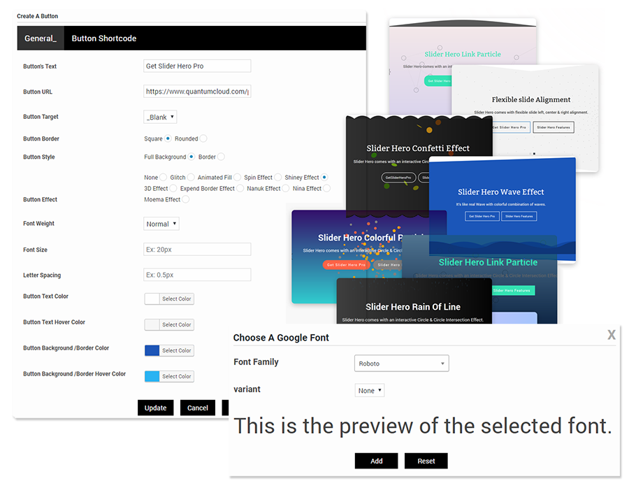 Slider Hero Back End - WordPress by QuantumCloud