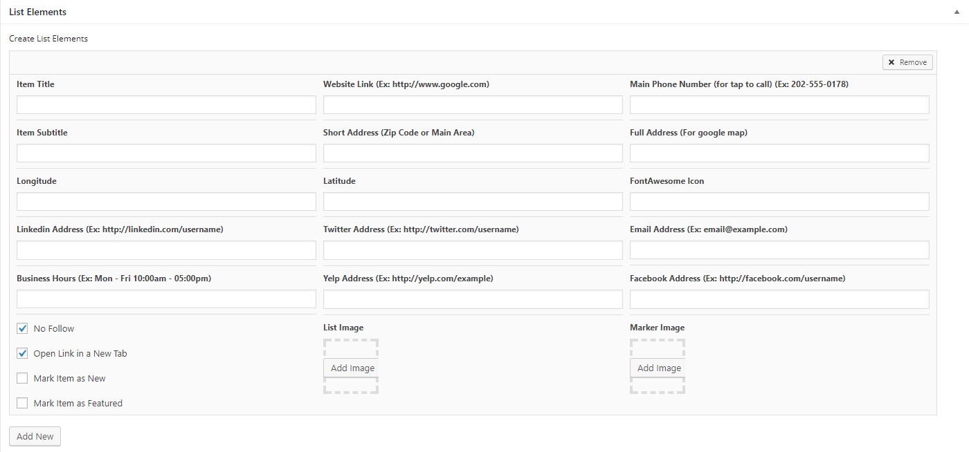 Simple Business Directory Back End - WordPress by QuantumCloud