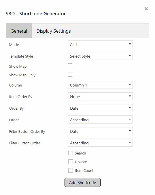 Simple Business Directory Back End - WordPress by QuantumCloud