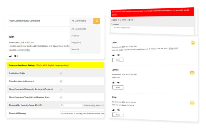 Comment Tools Pro with mailing list opt-in, Sentiment analysis & More!