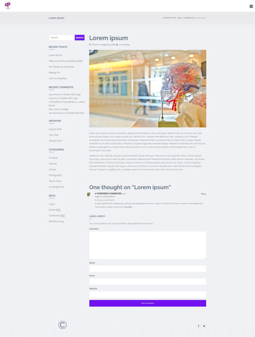 WoowBot Theme - WordPress by QuantumCloud
