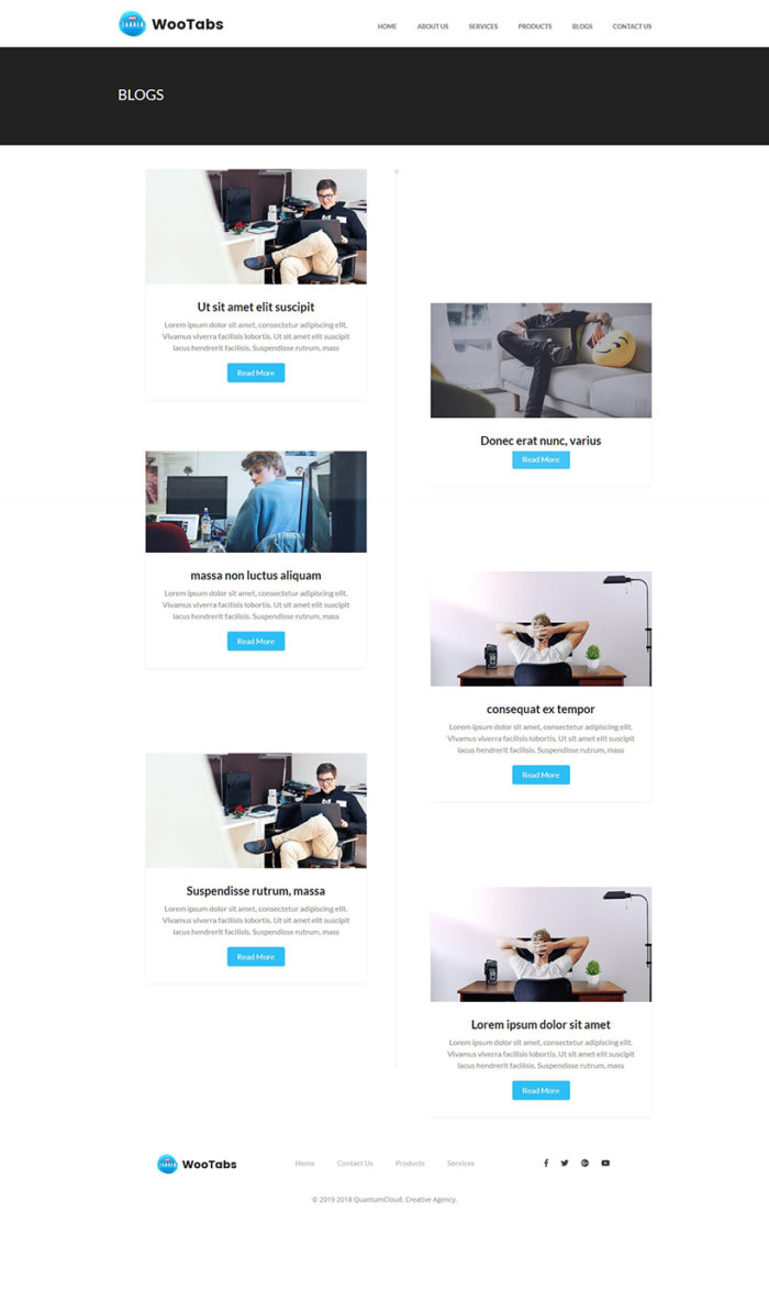 Woo Tabbed Theme - WordPress by QuantumCloud