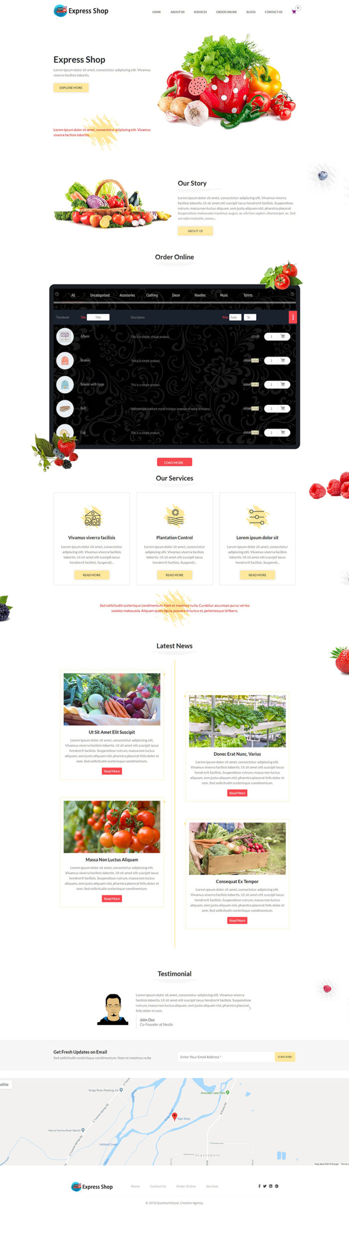 Express Shop Theme - WordPress by QuantumCloud