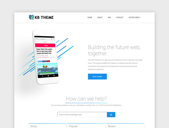 KnowledgeBase Theme - WordPress by QuantumCloud