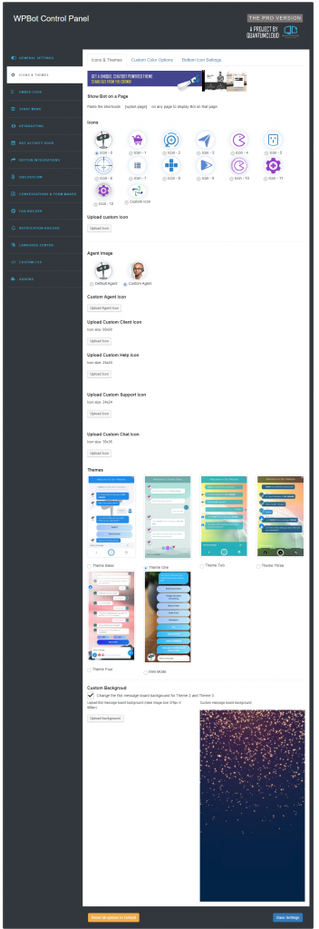 WPBot 03 Icons & Themes - WordPress by QuantumCloud