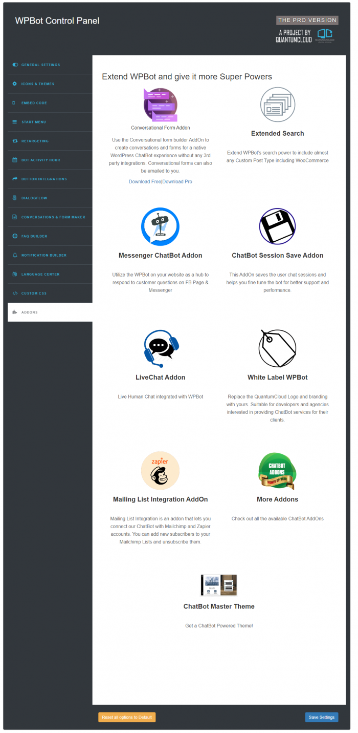 WPBot 25 Custom Css - WordPress by QuantumCloud