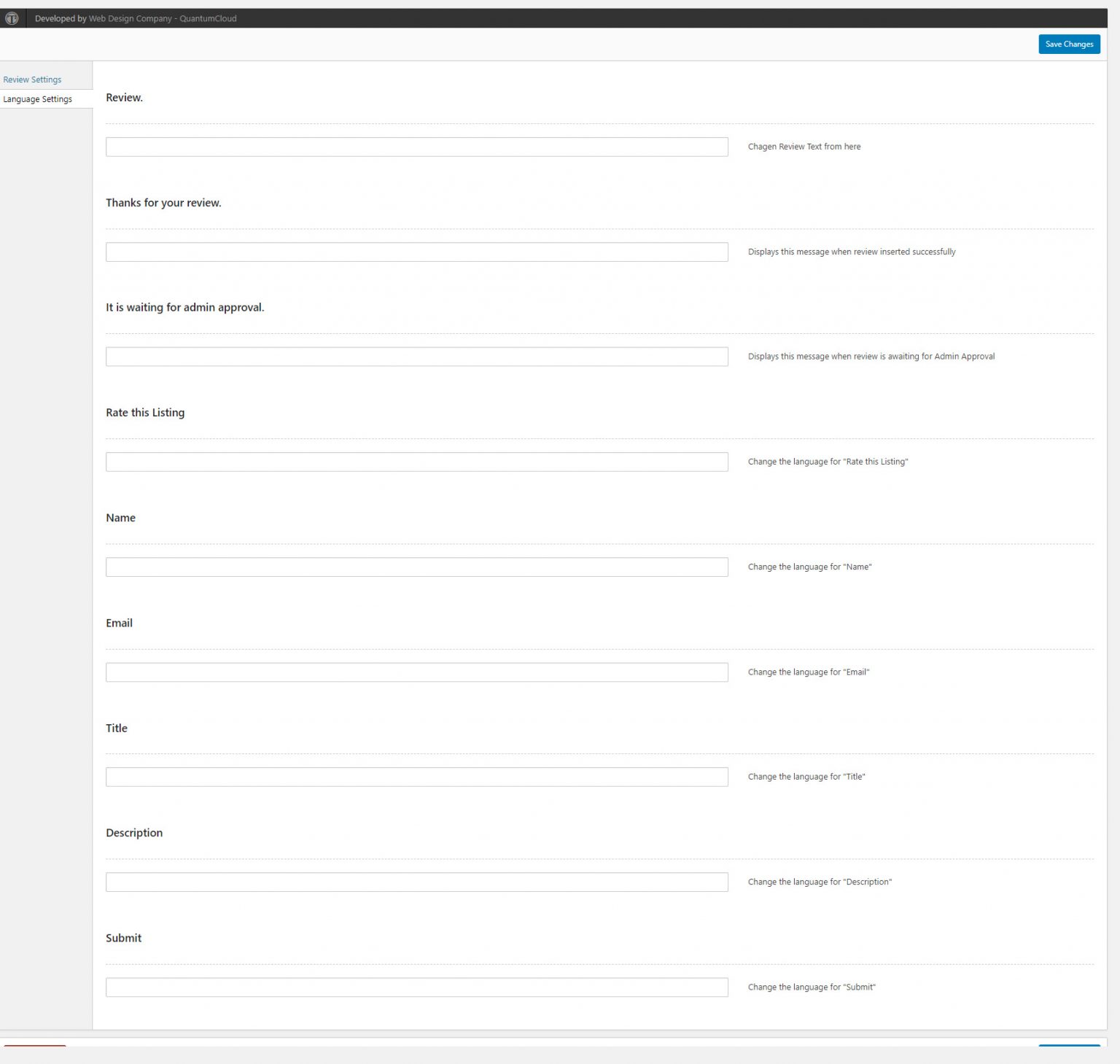language-settings - WordPress by QuantumCloud