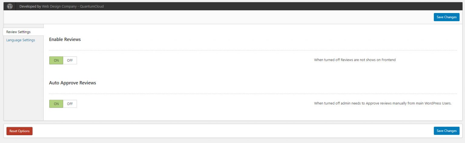 review-settings - WordPress by QuantumCloud