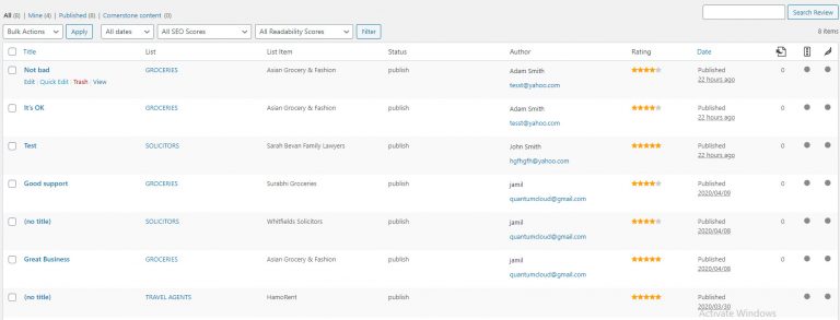 reviews-list - WordPress by QuantumCloud