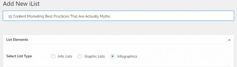 How to Make Infographics with iList? - Knowledgebase, FAQ and Stories ...